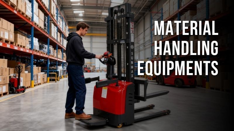 Material Handling Equipment | Electric Stackers, Pallet Jacks & Reach ...
