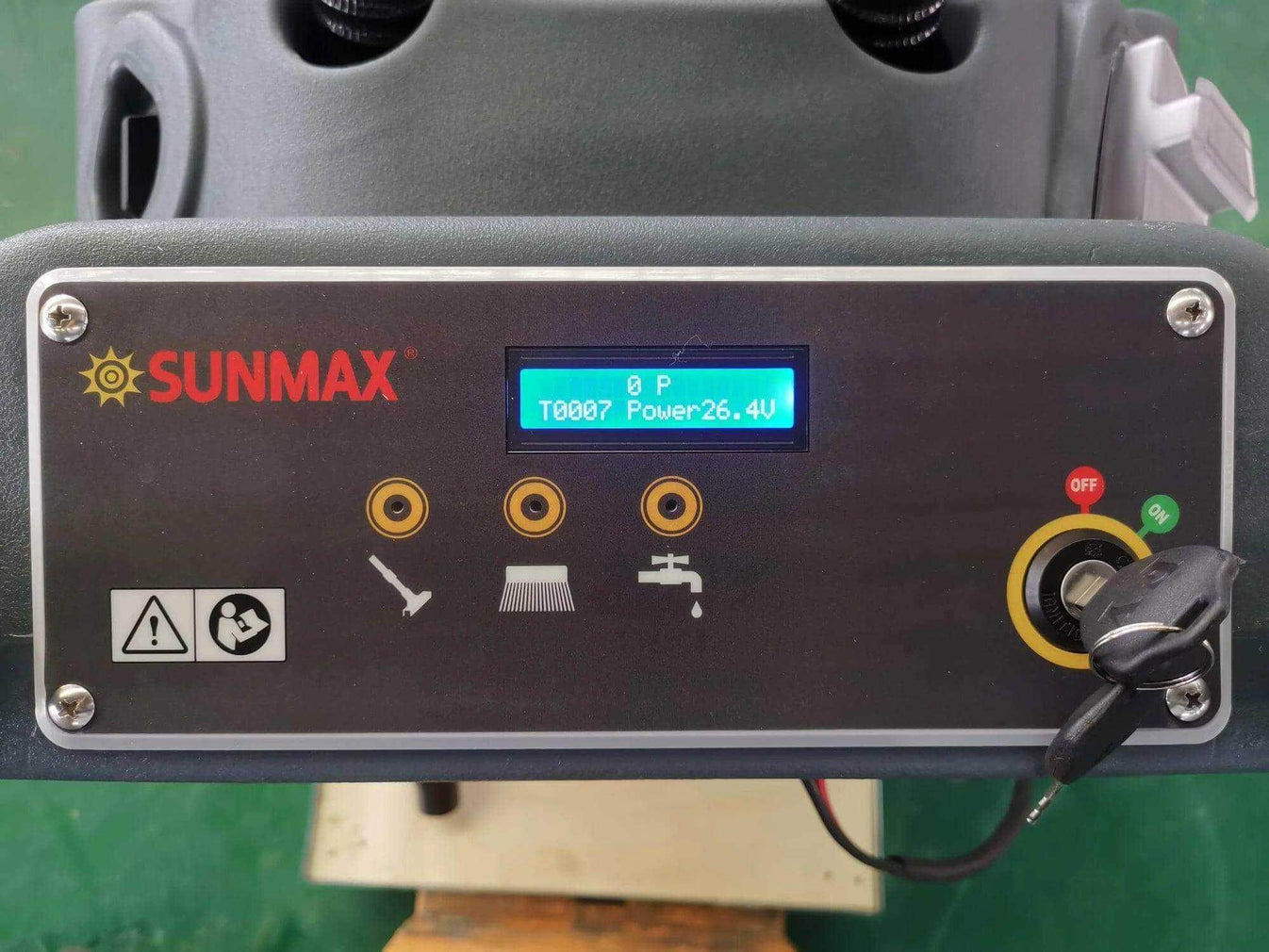 RT50 Battery Powered Walk-Behind Floor Scrubber – SUNMAX